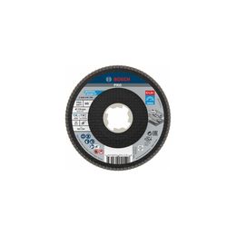 Bosch Fächerschleifscheibe X571 Best for Metal gewinkelt 115 mm K 80 Fiber (2608619199)