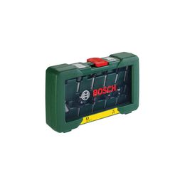 Bosch Fräser-Set-HM, 12-teilig, Durchmesser: 1/4" Schaft (2607019465)
