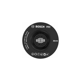 Bosch St&uuml;tzteller X-LOCK mittelhart mit Kletthaftungssystem und Schnellwechselsystem X-Lock f&uuml;r Winkelschleifer mit X-Lock Aufnahme Durchmesser:125 mm Max. Drehzahl :12.250 U/min :3165140105468 (2608601715)
