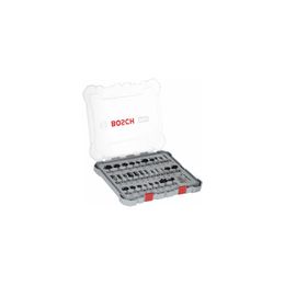 Bosch Fr&auml;ser-Set, 8-mm-Schaft, 30-teilig (2607017475)