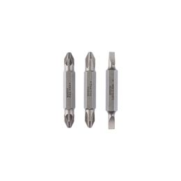 Bosch Doppelklingenbit-Set 3-teilig S0,6x4,0 S0,6x4,0 PH2 PH2 PZ2 PZ2 45 mm (2607001744)