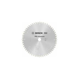 Bosch Kreissägeblatt Standard for Aluminium für Akkusägen 184x2/1.5x16, 56 Zähne (2608837766)