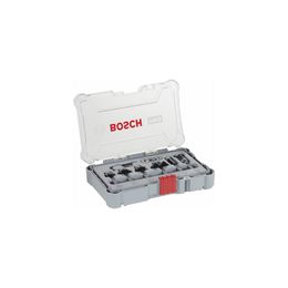 Bosch Rand- und Kantenfräser-Set 1/4"-Schaft 6-teilig (2607017470)