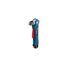 Bosch GWB 12V-10 Akku-Winkelbohrmaschine mit 2 x 2,0 Ah Li-Ion Akku L-BOXX aus Kunststoff und Metall mit Akku-Winkelbohrmaschine, Akkus, Ladegerät und L-BOXX für Bohren, 601390908 (0601390908)