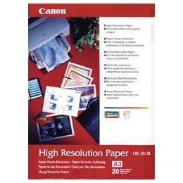 Canon High Resolution Paper HR-101 1033A006 Fotopapier DIN A3 106 g/m&sup2; 20 Blatt Matt