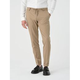 Antioch Gestreifte Hose Herren Größe 31/32 beige / dunkelbeige