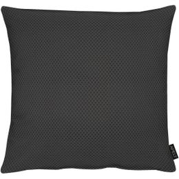 Kissenhülle Apelt "Miles", weiß, B:46cm L:46cm, Mischgewebe, Obermaterial: 100% Polyester, Kissenbezüge