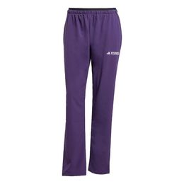 adidas terrex Outdoorhose 'Liteflex' Damen Größe M/L brombeer / schwarz / weiß