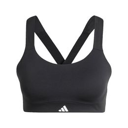 adidas Performance Sport-BH 'Impact Luxe' Damen Größe XL/XXL schwarz / weiß