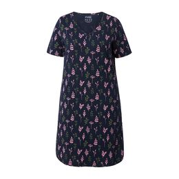 Ulla Popken Nachthemd Damen Größe XL/XXL marine / grün / rosa