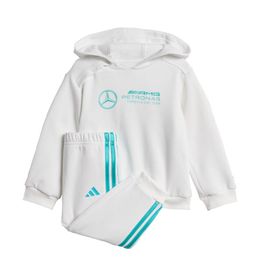 adidas Performance Trainingsanzug 'MERCEDES - AMG PETRONAS FORMULA ONE TEAM DNA BABY JOGGER LONG' Jungen Größe 56 aqua / weiß