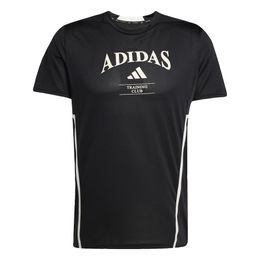 adidas Performance Funktionsshirt 'Designed For Training Legacy' Herren Größe XL schwarz / weiß