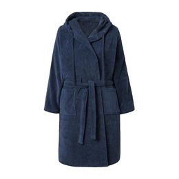 Ulla Popken Long Bathrobe female Blue size 54-56