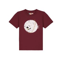 Watabout.kids Shirt ' Planet mit Eis ' boy Red size 134/146