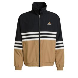adidas originals Jacke 'Archive' Herren Größe XXL mokka / schwarz / weiß