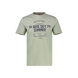 Lerros T-Shirt Herren Größe S nachtblau / pastellgrün