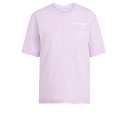 adidas terrex Funktionsshirt 'Multi' Damen Größe 4XL flieder / weiß