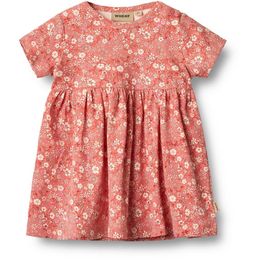 Wheat Kleid Mädchen Größe 74 beige / pink / rot