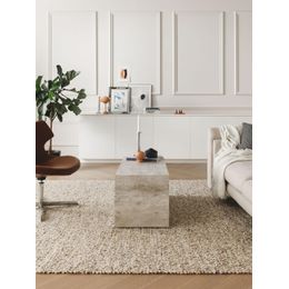 benuta Pure Wollteppich Patch Multicolor 120x170 cm - Naturfaserteppich aus Wolle
