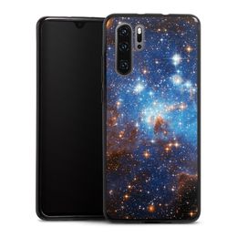 DeinDesign Huawei P30 Pro Handy Silikon H&uuml;lle Case schwarz Handyh&uuml;lle Weltall Star Galaxy