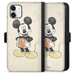 DeinDesign iPhone 11 Handy Klapph&uuml;lle Handyh&uuml;lle aus Kunst Leder schwarz Flip Case Water Colour Official Licensed Product Sideflip mit Lasche