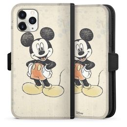 DeinDesign iPhone 11 Pro Handy Klapph&uuml;lle Handyh&uuml;lle aus Kunst Leder schwarz Flip Case Water Colour Official Licensed Product Sideflip mit Lasche