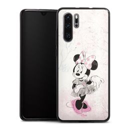 DeinDesign Huawei P30 Pro Handy Silikon H&uuml;lle Case schwarz Handyh&uuml;lle Vintage Minnie Mouse Disney