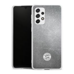 DeinDesign Galaxy A33 5G Handy Silikon H&uuml;lle Case transparent Handyh&uuml;lle Concrete Fcb Fc Bayern M&uuml;nchen Silikon Case