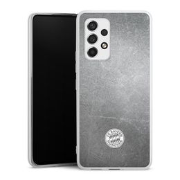 DeinDesign Galaxy A53 5G Handy Silikon H&uuml;lle Case transparent Handyh&uuml;lle Concrete Fcb Fc Bayern M&uuml;nchen Silikon Case