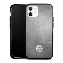 DeinDesign iPhone 12 mini Handy Silikon H&uuml;lle Case schwarz Handyh&uuml;lle Concrete Fcb Fc Bayern M&uuml;nchen