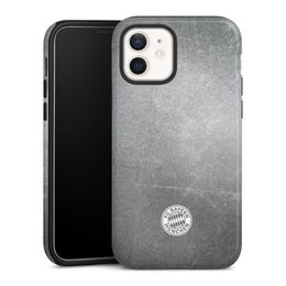 DeinDesign iPhone 12 mini Handy Panzer Handyh&uuml;lle robuste Outdoor H&uuml;lle Schutzh&uuml;lle gl&auml;nzend Concrete Fcb Fc Bayern M&uuml;nchen Tough Case