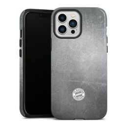 DeinDesign iPhone 13 Pro Max Handy Panzer Handyh&uuml;lle robuste Outdoor H&uuml;lle Schutzh&uuml;lle gl&auml;nzend Concrete Fcb Fc Bayern M&uuml;nchen Tough Case