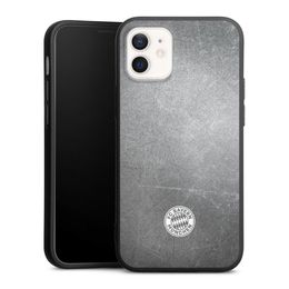 DeinDesign iPhone 12 mini Handy Premium Silikon H&uuml;lle Handyh&uuml;lle schwarz Case Concrete Fcb Fc Bayern M&uuml;nchen Silikon Premium Case