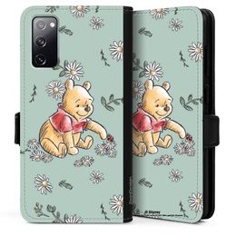 DeinDesign Galaxy S20 Handy Klapph&uuml;lle Handyh&uuml;lle aus Kunst Leder schwarz Flip Case Disney Winnie The Pooh Official Licensed Product Sideflip mit Lasche