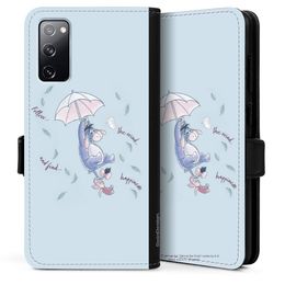 DeinDesign Galaxy S20 Handy Klapph&uuml;lle Handyh&uuml;lle aus Kunst Leder schwarz Flip Case Official Licensed Product Winnie The Pooh Eeyore Disney Sideflip mit Lasche
