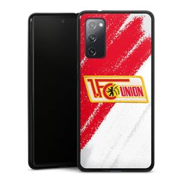 DeinDesign Galaxy S20 FE 5G Handy Silikon H&uuml;lle Case schwarz Handyh&uuml;lle 1. Fc Union Berlin Logo Official Licensed Product