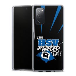 DeinDesign Galaxy S20 FE 5G Handy Silikon H&uuml;lle Case transparent Handyh&uuml;lle Hsv Ascent Hamburger Sv Silikon Case