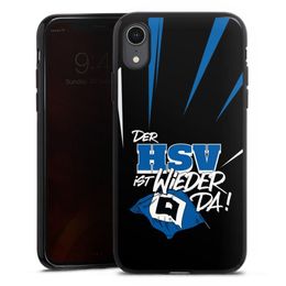 DeinDesign iPhone Xr Handy Silikon H&uuml;lle Case schwarz Handyh&uuml;lle Ascent Hamburger Sv Hsv