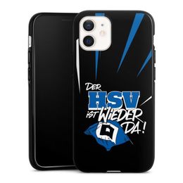 DeinDesign iPhone 12 mini Handy Silikon H&uuml;lle Case schwarz Handyh&uuml;lle Ascent Hamburger Sv Hsv