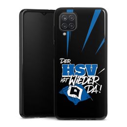 DeinDesign Galaxy A12 Handy Silikon H&uuml;lle Case schwarz Handyh&uuml;lle Hsv Ascent Hamburger Sv