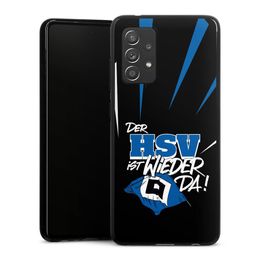 DeinDesign Galaxy A52s 5G Handy Silikon H&uuml;lle Case schwarz Handyh&uuml;lle Hamburger Sv Ascent Hsv