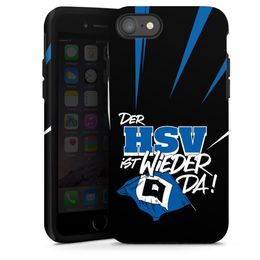 DeinDesign iPhone SE (2020) Handy Panzer Handyh&uuml;lle robuste Outdoor H&uuml;lle Schutzh&uuml;lle matt Hsv Ascent Hamburger Sv Tough Case