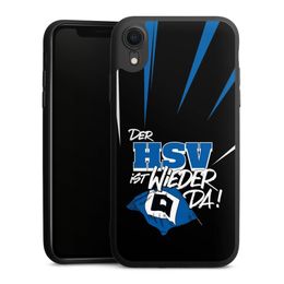 DeinDesign iPhone Xr Handy Premium Silikon H&uuml;lle Handyh&uuml;lle schwarz Case Ascent Hamburger Sv Hsv Silikon Premium Case