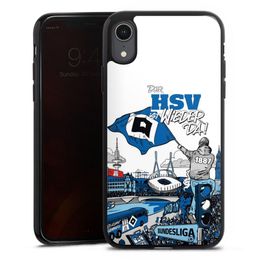 DeinDesign iPhone Xr Handy Silikon H&uuml;lle Case schwarz Handyh&uuml;lle Ascent Hamburger Sv Official Licensed Product