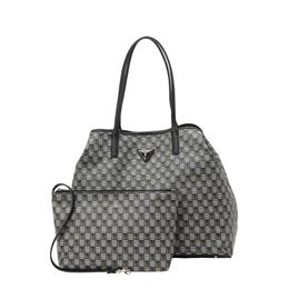 Guess Shopper 'G Wave' Damen Größe One Size hellgelb / grau / schwarz / weiß