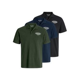 Jack & Jones Jack & Jones Shirt 'JJMAKOTO' male Blue, Green, Black size L