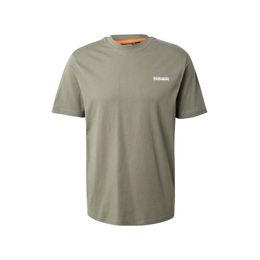 Napapijri T-Shirt Herren Gr&ouml;&szlig;e XL oliv / wei&szlig;