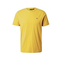 Napapijri T-Shirt 'Salis' Herren Gr&ouml;&szlig;e XXL goldgelb