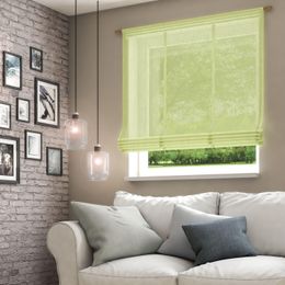 Neutex for you! Raffrollo NEUTEX FOR YOU "Libre-ECO" Gr. 1, gr&uuml;n, B:60cm H:140cm, Jacquard, Obermaterial: 100% Polyester, Raffrollos