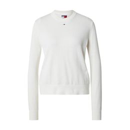 Tommy Jeans Pullover 'ESSENTIAL' Damen Gr&ouml;&szlig;e 5XL wei&szlig;